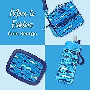 Bentgo Kids Prints Water Bottle (2-Pack) - Sharks