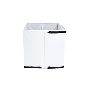 RovR 45 Standard White LandR Bin - Stylish Wagon Bin with Nylon Carrying Straps - Upgrade Your RovR Rollr 45 Wheeled Cooler with The Ultimate Storage Bin