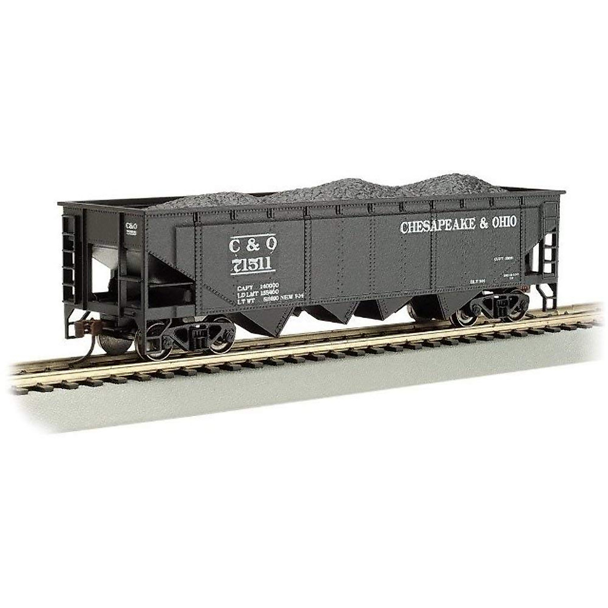 Bachmann Industries 40' Quad Hopper & O #71511 (HO Scale)