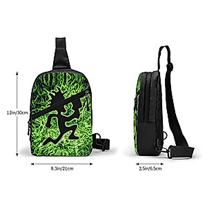 Hatchetman-ICP Chest Package Sling Bag Large Capacity Daypack Chest Shoulder Backpack Chest Bag Daypacks