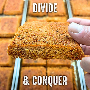 Tray Dividers for Harvest Right Freeze Dryer Trays - Fits Medium Trays (4 Sets (4 Trays), Black)