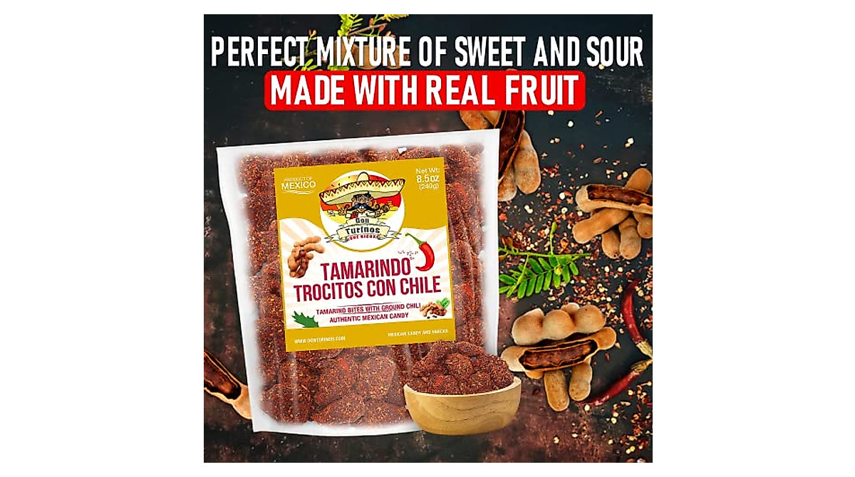 Authentic Tamarindo Candy with Chili | Don Turinos