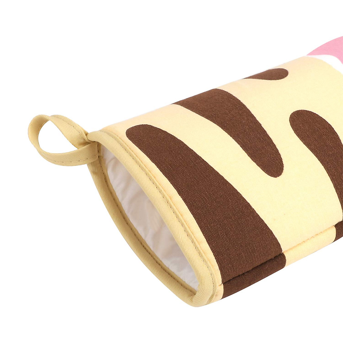 Oven Mitts Kitten Cat Paw Design Heat Resistant Oven Gloves Thick Cotton Lining Cooking Baking Potholder Gloves Microwave Gloves BBQ Grilling Kitchen Tool Home Decor (Cat Paw)