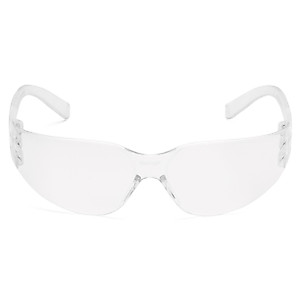 Pyramex Safety Mini Intruder Safety Eyewear, Clear Frame / Clear-Hardcoated Anti-Fog Lens
