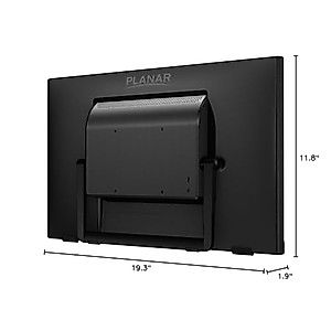 Planar Helium PCT2235 Touch Screen 22" LED LCD Full HD Resolution Monitor with Helium Stand,black