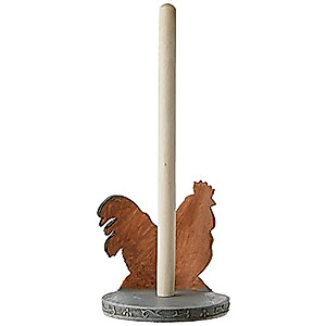 Koehler 12553 12 Inch Country Rooster Paper Towel Holder
