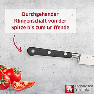 RICHARDSON SHEFFIELD R08000P101116 Sabatier Trompette All Purpose Knife, Silver