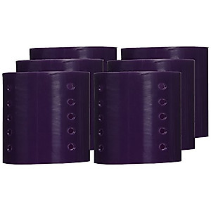 Diane Magnetic Rollers Pack of 6 Hair Rollers for Women and Girls Diameter 3 Inch Purple, 6 Count (Pack of 1)