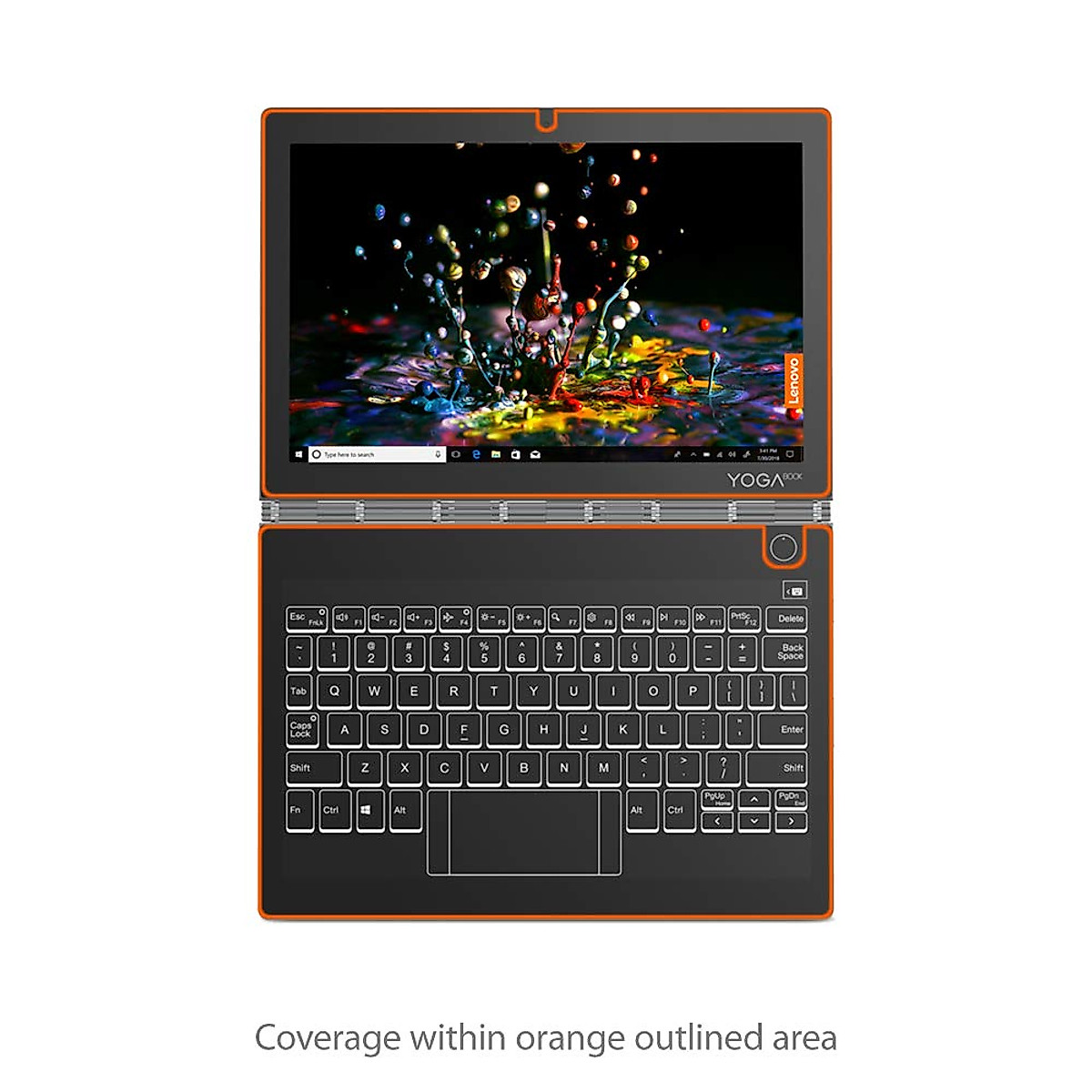 BoxWave Screen Protector for Lenovo Yoga Book C930 (Screen Protector ClearTouch Anti-Glare (2-Pack), Anti-Fingerprint Matte Film Skin for Lenovo Yoga Book C930