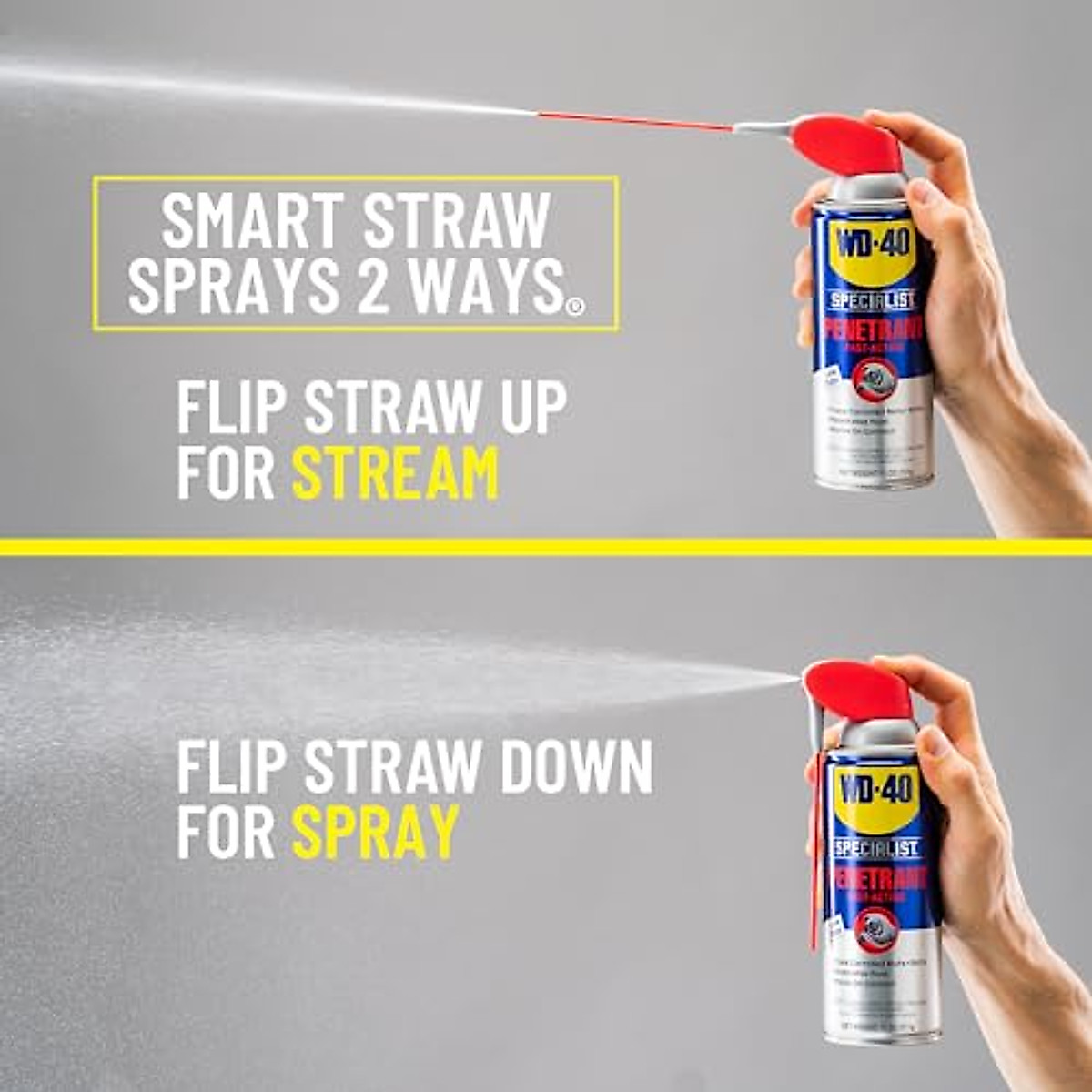 WD-40 Specialist Penetrant with Smart Straw, Twin-Pack 11 OZ