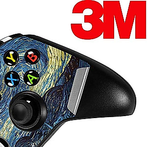 Skinit Decal Gaming Skin Compatible with Xbox One S Controller - Officially Licensed Bridgeman Art Van Gogh - The Starry Night Design
