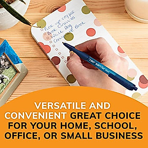 BIC Soft Feel Black Retractable Ballpoint Pens, Medium Point (1.0mm), 36-Count Pack, Black Pens With Soft-Touch Comfort Grip