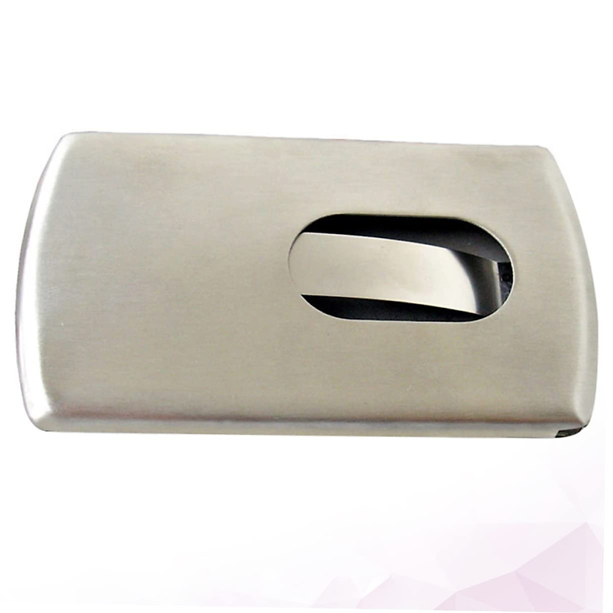 VILLCASE Stainless Steel Business Card Case Portable Metal Name Holder Credit Card Slot Sleek Design