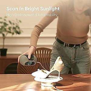 3DMakerpro 3D Scanner Mole Standard Kit, 0.05 MM Accuracy and up to 10 FPS Scan Speed 3D Scanners for 3D Printer Modeling, No-Marker Scanning