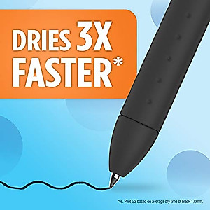 Paper Mate Ink Joy Retractable Gel Pen, Bold Point (1.0mm), Black (2061416), Pack of 4