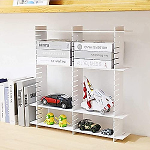 Kitchen Storage Set with 8pcs Deep Drawer Dividers (42cm x 9cm) and 1pc White Silicone Sponge Holder. A Clean Kitchen Gives a Good Mood by HGZYE