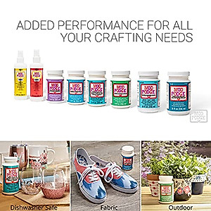 Mod Podge Waterbase Sealer, Glue and Finish for use Outdoors (16-Ounces), , White