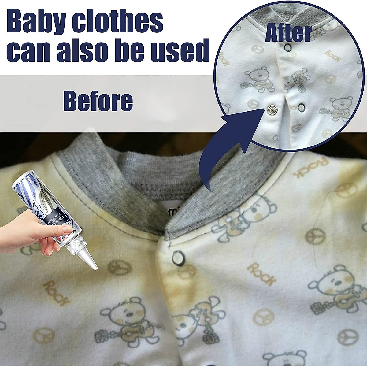 100ml Clothes Grease Stain Remover Nml Clothes Grease Stain Remover, Clothes Grease Stain Remover, Clothes Stain Remover(1 pc)