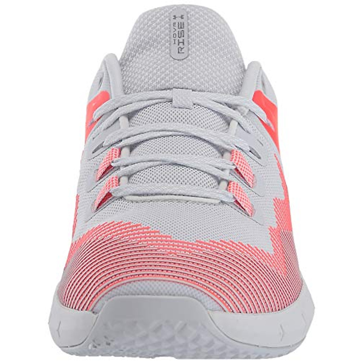 Under Armour Women's HOVR Rise Athletic Shoe, halo Gray (106)/Black, 10 M US