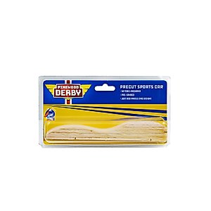 Boy Scouts of America Official Pinewood Derby Car Kit - Precut Sports Car