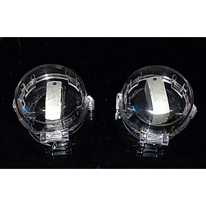 Kiddigard Medium-Sized Clear Kitchen Stove Knob Covers (6 Pack) - Child Safety - Value for Money - Universal Fit - 30-Day Money Back Guarantee