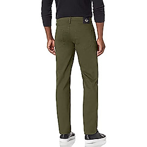 Dockers Men's Straight Fit Jean Cut All Seasons Tech Pants (Standard and Big & Tall), Deep Depths, 36W x 32L