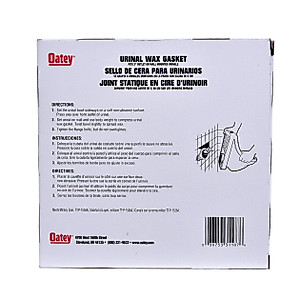 Oatey 31187 Urinal Wax Ring, 2 in