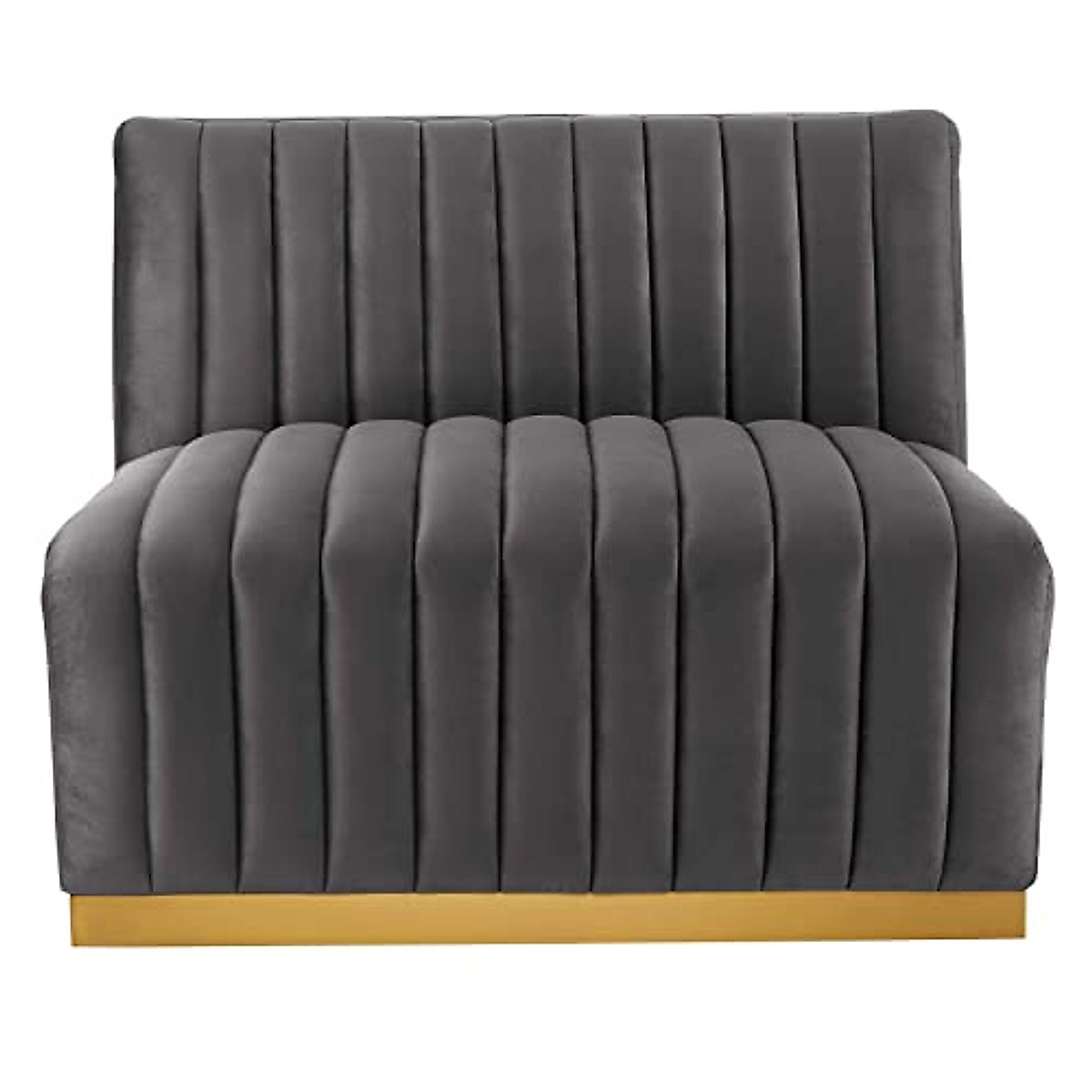 Modway Conjure Sectional, Gold Gray