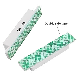 GAGALOR 4 Sets NC Wired Door Alarm Magnetic Contact Sensor with Double Side Tape