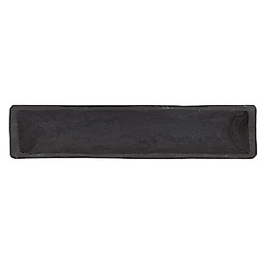 Santa Barbara Design Studio TableSugar Paulownia Wood Serving Tray, 26 x 5.75-Inch, Black Wash
