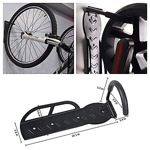 Coherny Wall Hanging Hook Bicycle Wall Mount Garage Storage System Hooks with Maximum Load of 50lb for Xiaomi Scooter M365/PRO and Ninebot ES1 ES2 Electric Scooter