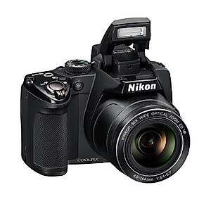 Nikon COOLPIX P500 12.1 CMOS Digital Camera with 36x NIKKOR Wide-Angle Optical Zoom Lens and Full HD 1080p Video (Black) (Renewed)