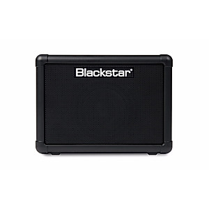 Blackstar Fly 3 Stereo Pack Bundle with Extension Cabinet, Power Supply, and Black Woven Right Angle Instrument Cable (10-Feet) (2 Items)