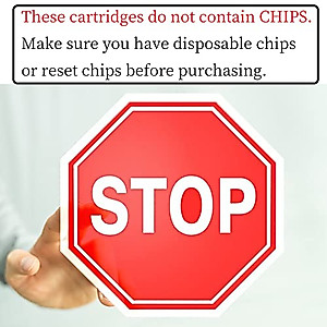 Gooyule 312XL No Chip Refill Ink Cartridges for XP-15000 XP-15010 XP-15080 Remanufactured Sublimation Ink Cartridges Without Chip & Ink for XP15000 Printer