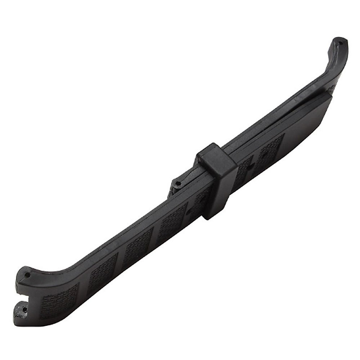 30x16mm Black Concave Lug Rubber Silicone Watch Band Strap Fits for IWC IWC500501 (Black buckle)