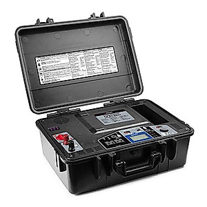 Wagan EL8822 Solar e Power generator Portable Solar Power Generator with 800W AC Power Inverter + 60W Solar Panel w/ USB Power Station Ports and AC/DC Outlets for Camping Emergency Outdoor Black