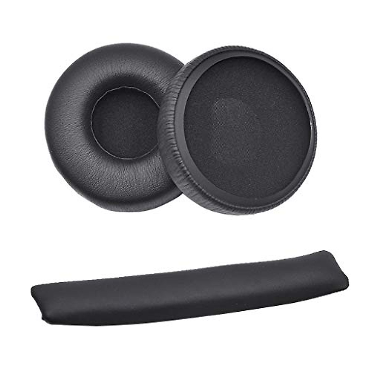 Leather Headband Cushion Ear Pads Cover for J-BL Synchros E40BT E40 Headphones Huhudde