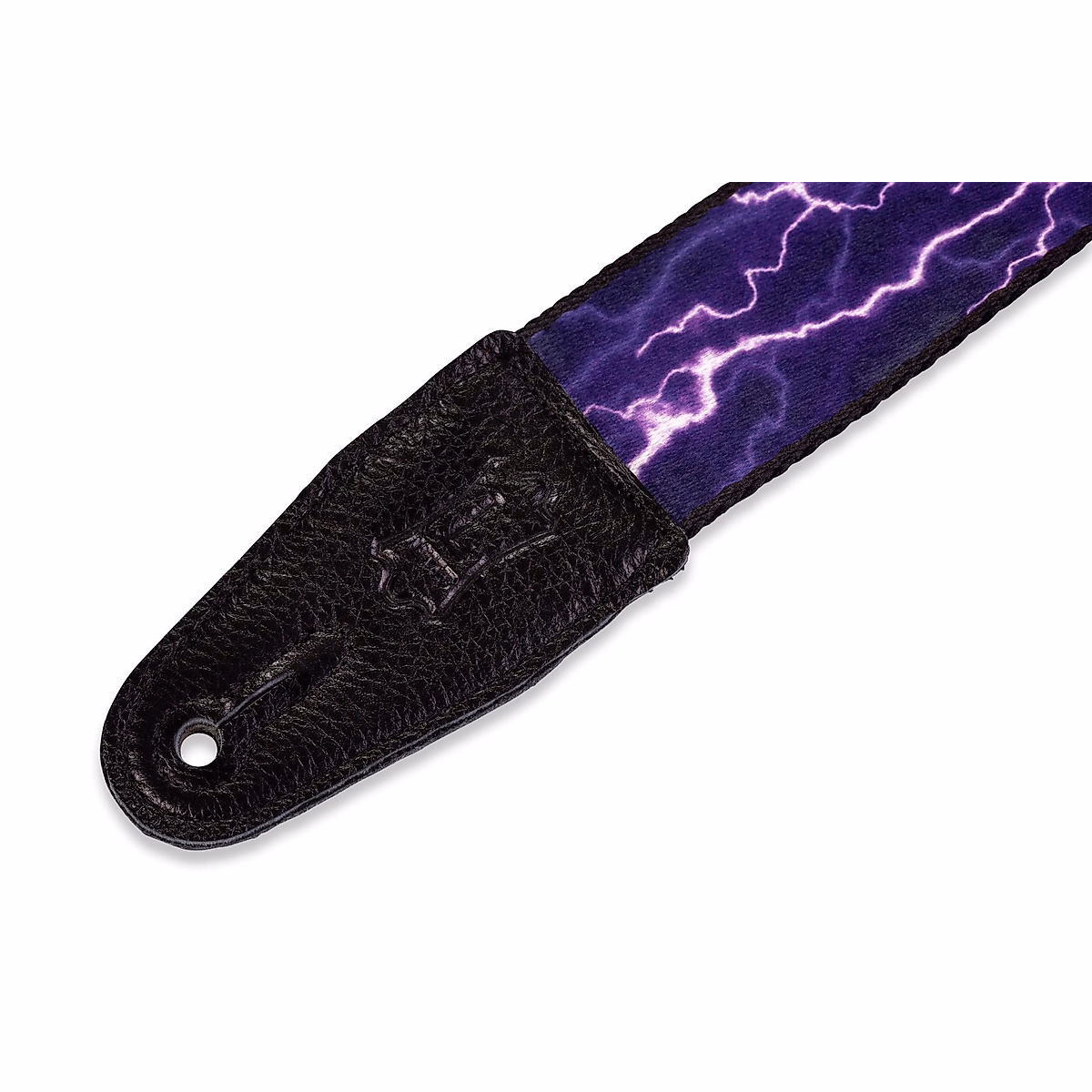 Levy's Leathers 2" Polyester Guitar Strap with Printed Design, Garment Leather Ends and Tri-glide Adjustment (MP-18)