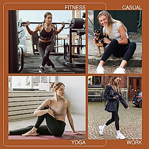 Hi Clasmix 3 Pack Leggings for Women Tummy Control - Buttery Soft Yoga Pants High Waist No See-Through Running Gym Workout Legging Black/Black/Black