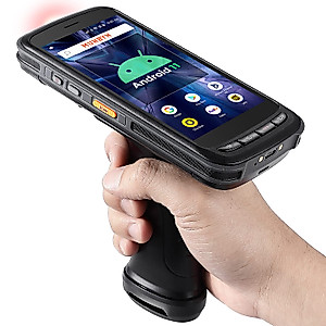 MUNBYN Rugged Tablet, 10.1 inch Windows Tablet, Windows 11 Pro, 8GB+128GB, Intel N5100, and Android Barcode Scanner MUNBYN Handheld Mobile Computer, Equip with 1D/2D QR Zebra Scanner