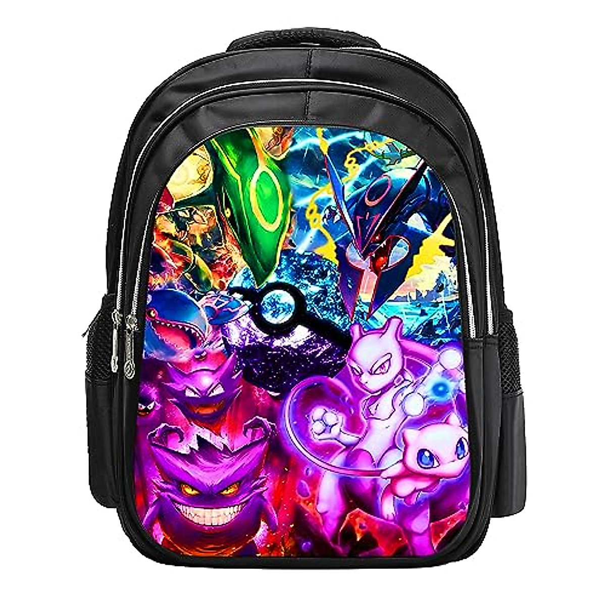 CATTARO 3PCS Cartoon Backpack Set Lightweight Anime Multipurpose Backpack with Lunch Bag Pencil Case Style8
