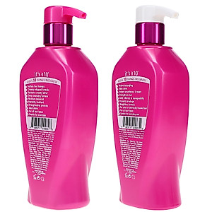 It's a 10 Miracle Whipped Shampoo and Conditioner