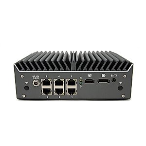 Protectli Vault Pro VP4650-6 Port, Firewall Micro Appliance/Mini PC - Intel i5, 2.5G Ports, DDR4 RAM, M.2 NVMe or SATA SSD Storage, AES-NI, Barebones