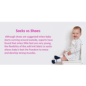 Baby & Toddler Girl Mary Jane Socks with Shoe-Look-Anti-slip Soles-Cotton -1 Pair (LIGHT PINK/PINK FESTIVE/BAL, 0-12 Months)