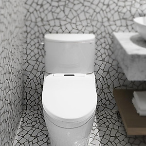 Electric Bidet Toilet Seat, 1000W Smart Bidet Toilet Seat, Elongated Heated Toilet Seat, Adjustable Temperature, Multiple Cleaning Modes