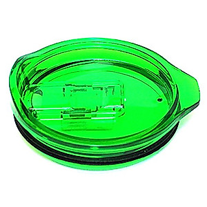 NorChill Soft Coolers 20 oz Splash Resistant Stainless Steel Tumbler Lid, Green (ACC-NC-9150)