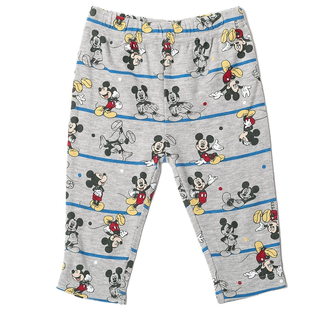 Disney Donald Duck Pluto Mickey Mouse Infant Baby Boys 3 Piece Outfit Set Cuddly Bodysuit Pants Hat 3-6 Months