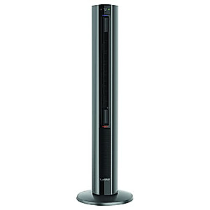 Lasko Portable Fan & Heater All Season Comfort Control Tower Fan and Space Heater in One with Remote Control, Black, FH515,Large