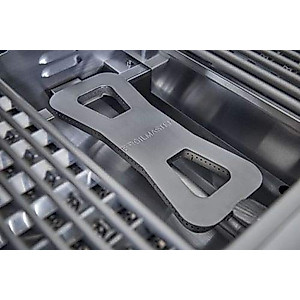 42" SS Built-In Gas Grill w/4 Burner, Work Light and LED Controls - NG