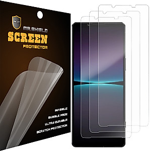 Mr.Shield [3-Pack] Screen Protector For Sony Xperia 1 V Premium Clear Screen Protector (PET Material)